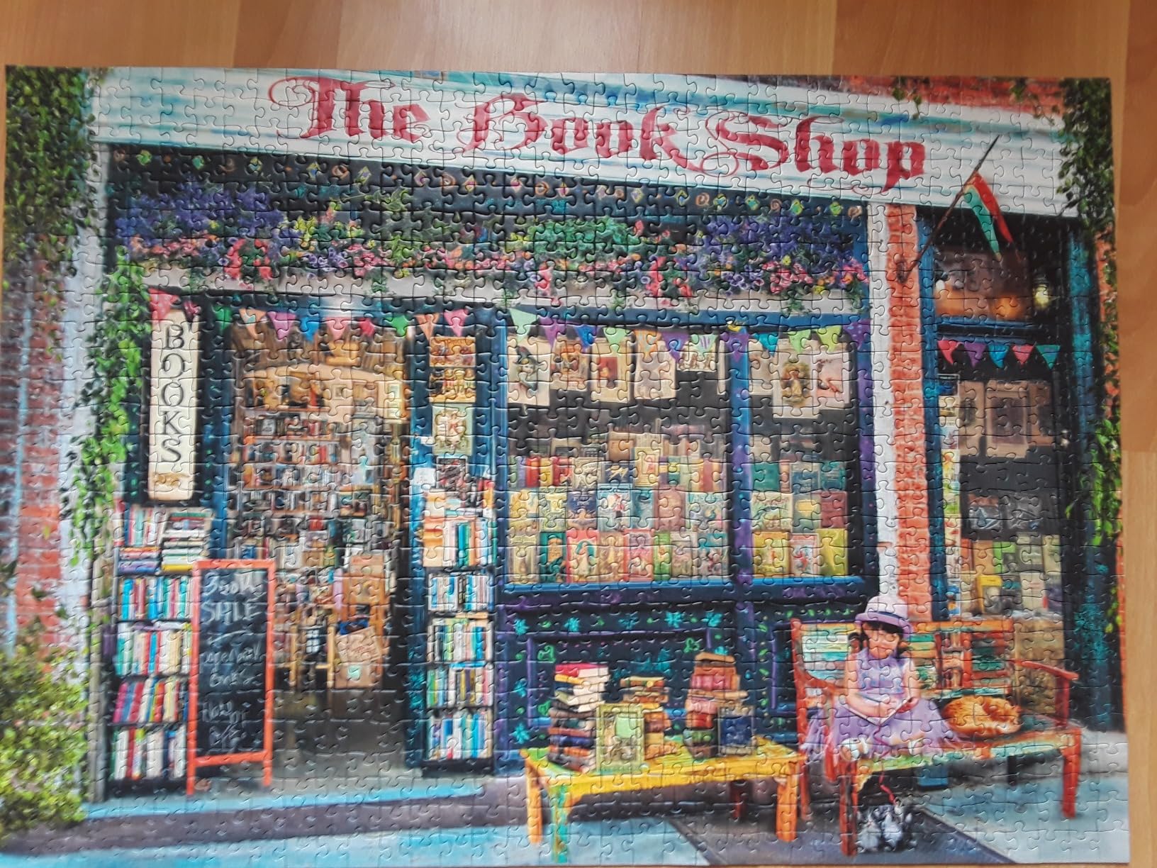 Amazon.com: Ravensburger The Bookshop Puzzle - 1000 Piece Jigsaw Puzzle ...