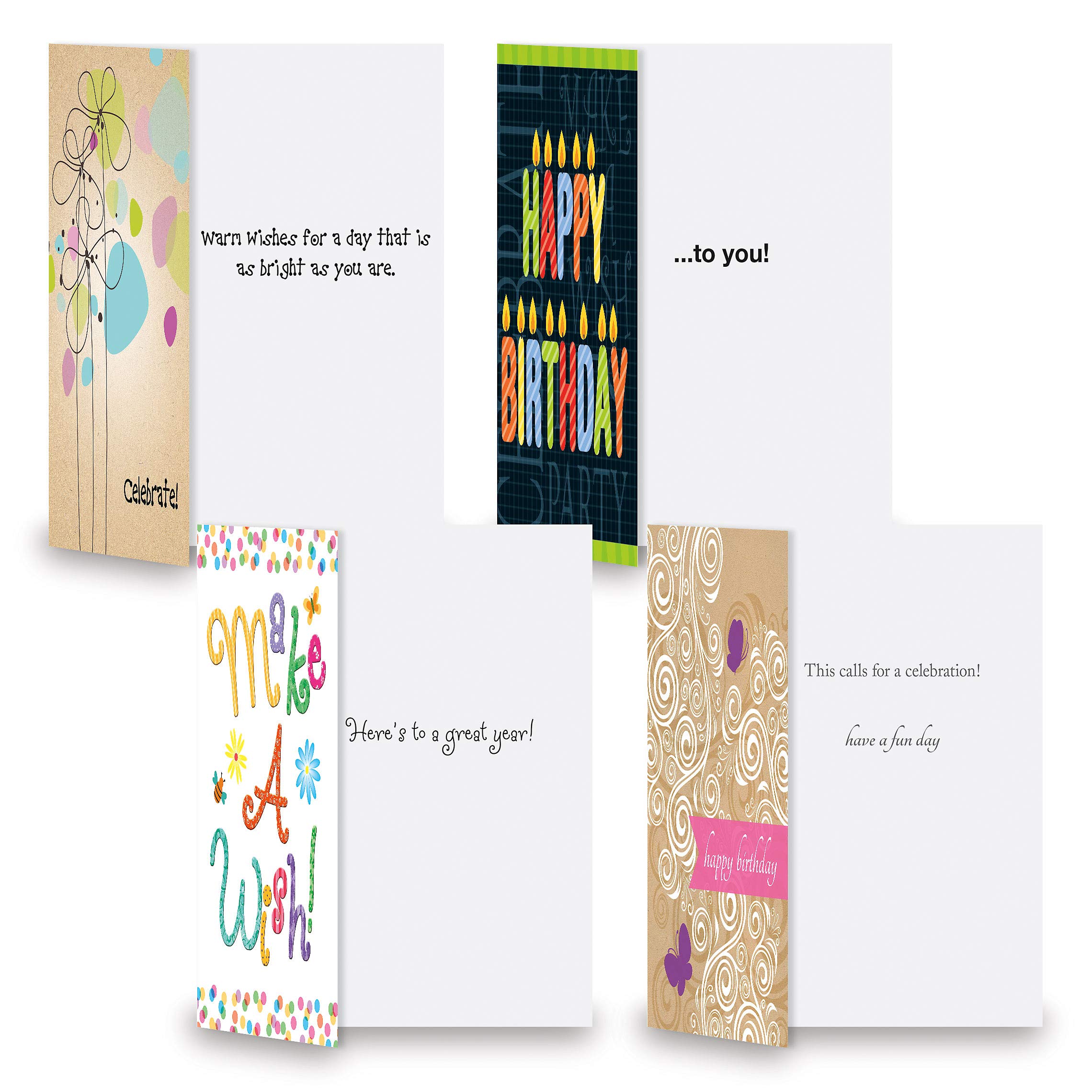 Snapklik.com : Current Mega Birthday Greeting Cards Value Pack Set Of 40