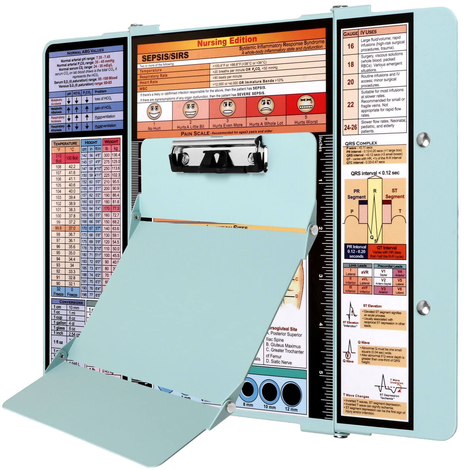 Snapklik.com : Nursing Clipboard Foldable,Nurse Clipboard 3 Layers ...