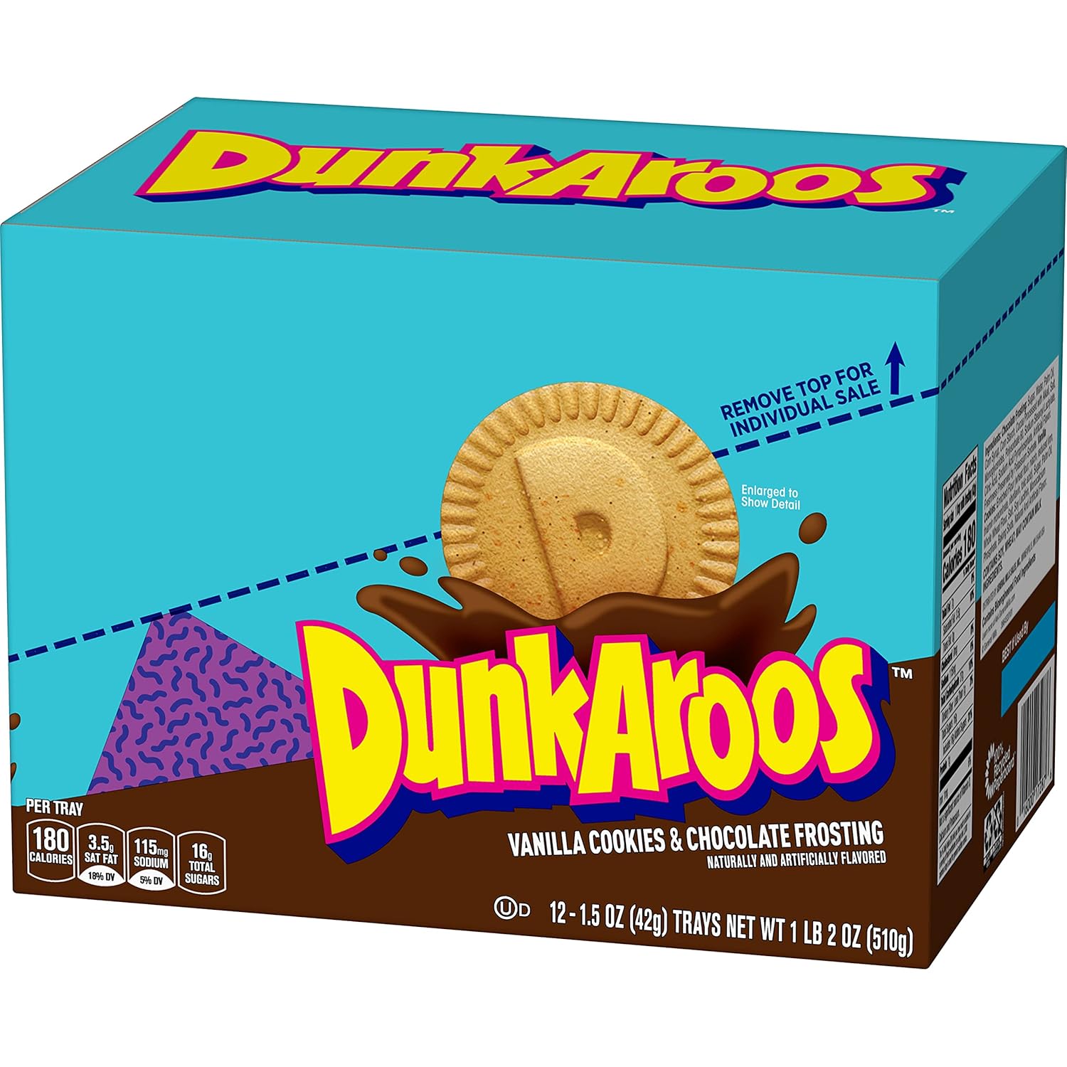 Amazon.com: Betty Crocker Dunkaroos Vanilla Cookies & Chocolate ...