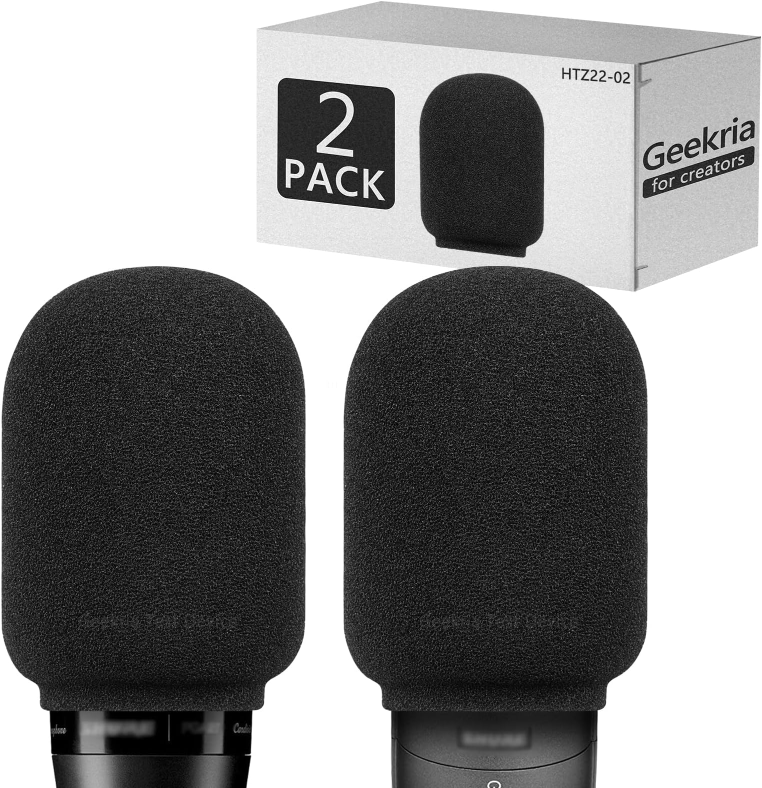 Amazon.com: Geekria for Creators Foam Windscreen Compatible with Shure ...