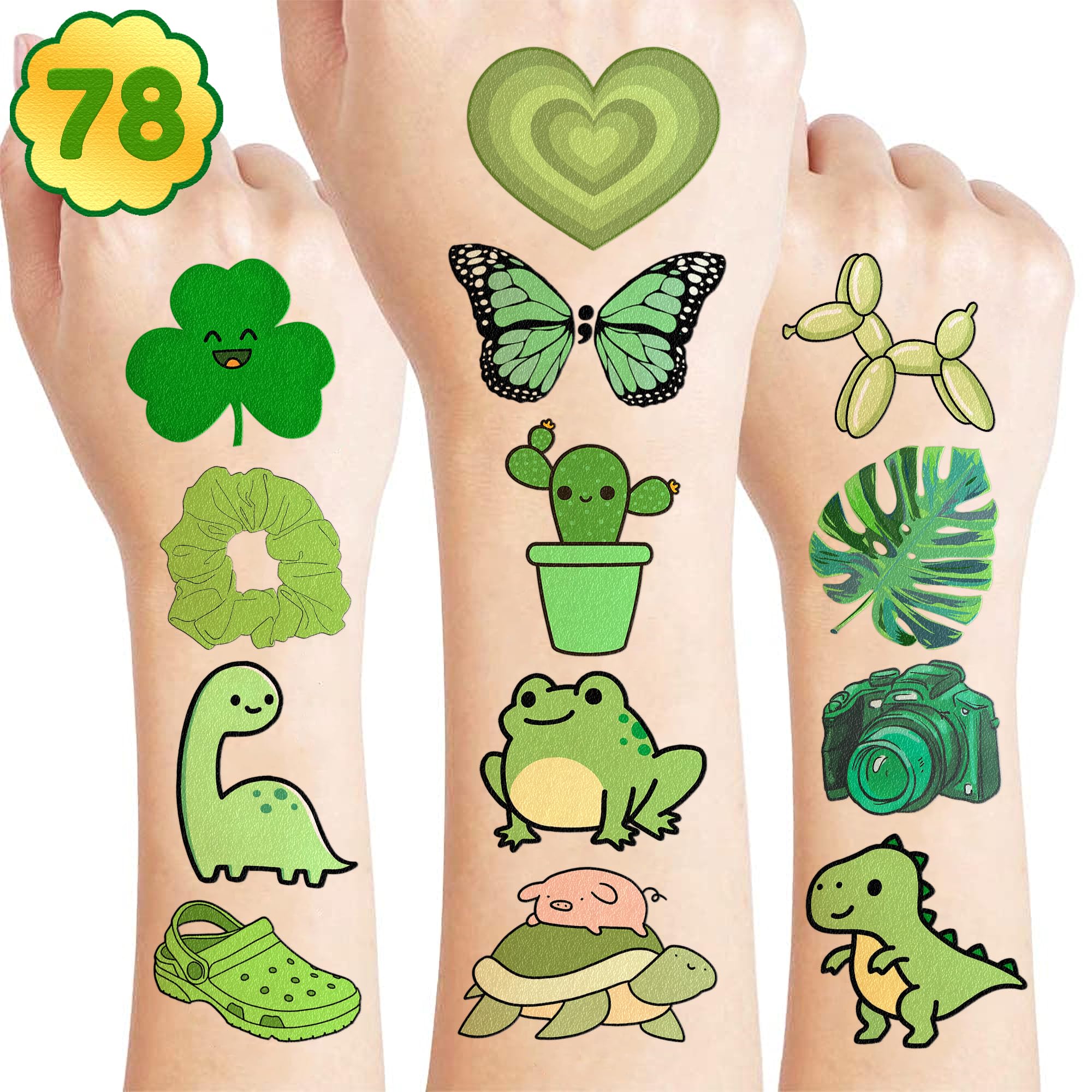 Clover Foot Tattoos