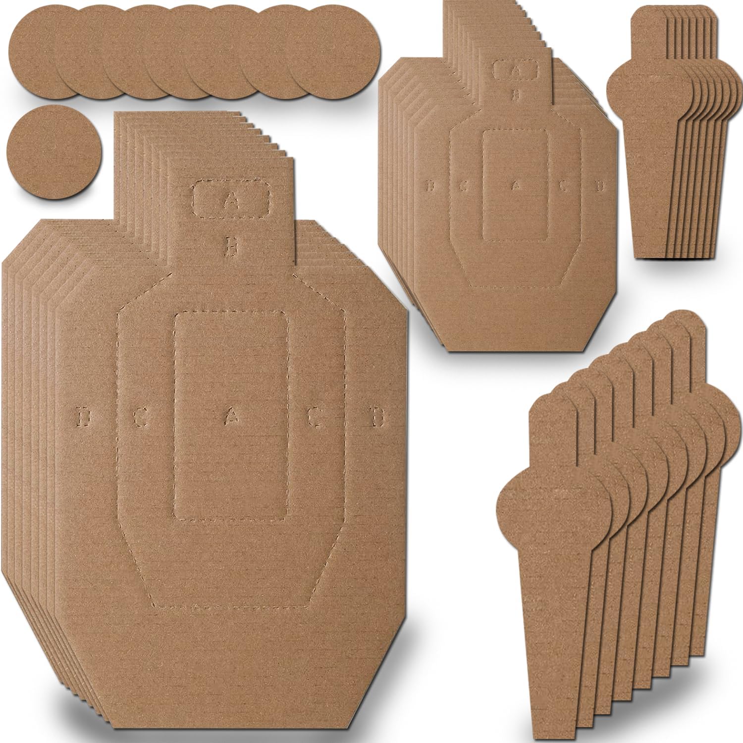 Snapklik.com : Zivosely 8 Set 40 Pcs Dry Fire Targets Cardboards In ...