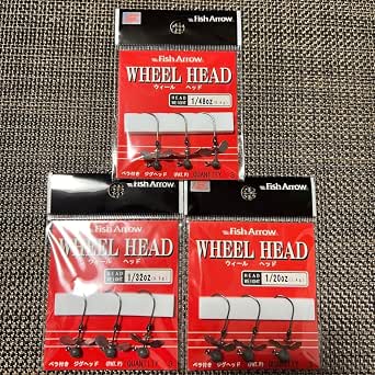 Amazon.co.jp: fish arrow wheelhead 3 pack : Home & Kitchen