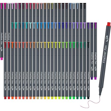 Amazon.com : iBayam Dual Brush Pens 30 Vibrant-Color Brush Tip ...