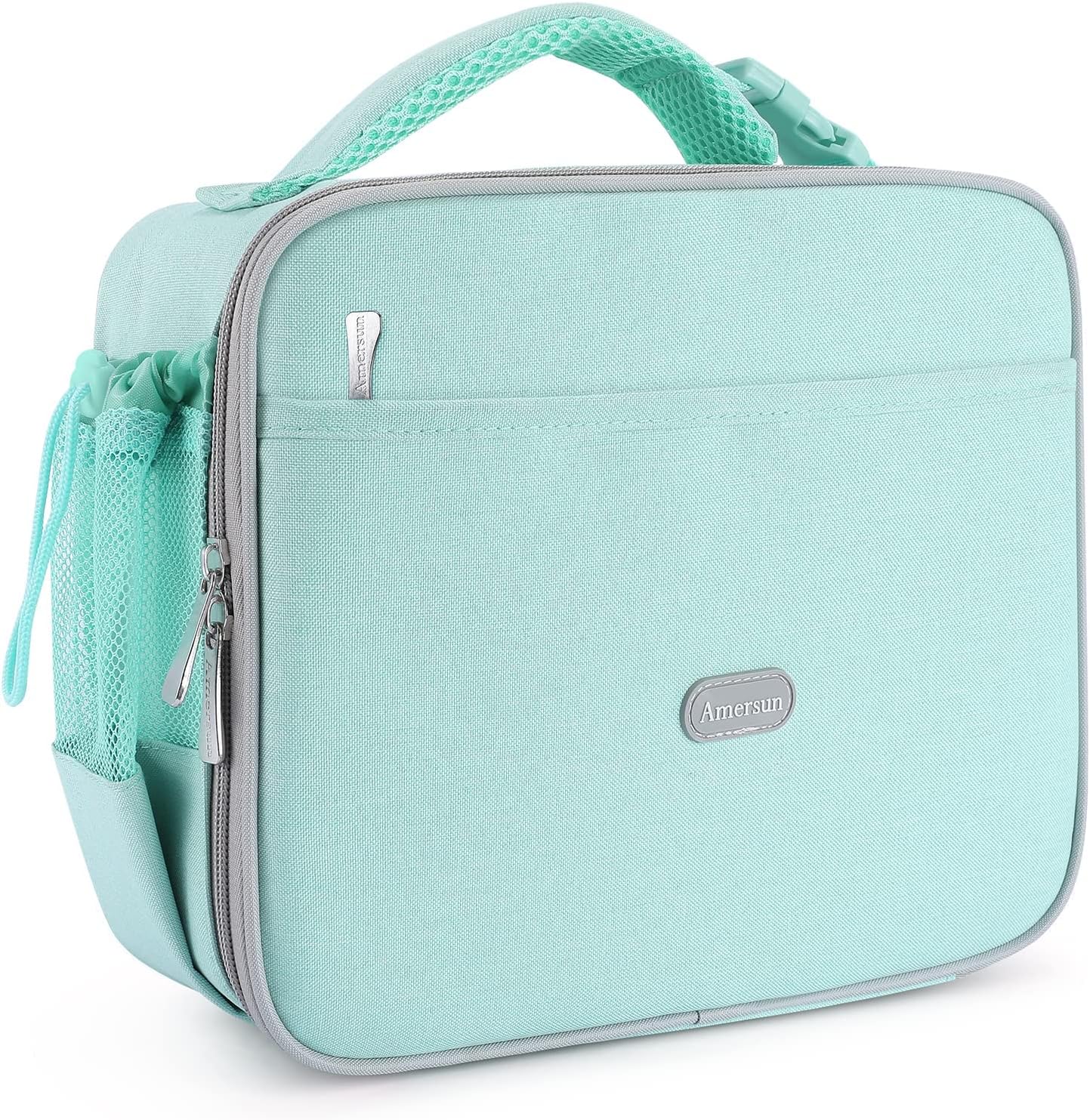 Amazon.com: Amersun Kids Lunch Box with Multi-Pockets & Keep Food Warm ...
