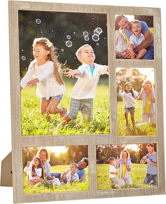 Amazon.com - MONT PLEASANT Farmhouse 8X10 Picture Frame with 5 Openings ...