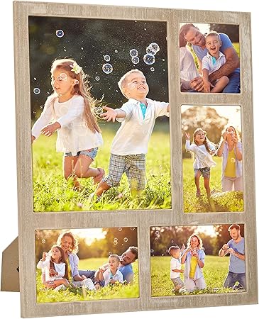 Amazon.com - MONT PLEASANT Farmhouse 8X10 Picture Frame with 5 Openings ...