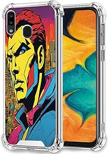 Amazon.com: DAFEI Transparent Phone Case for Samsung Galaxy A01 A10 A11 A20/30 A21 A31 A32 A41 ...