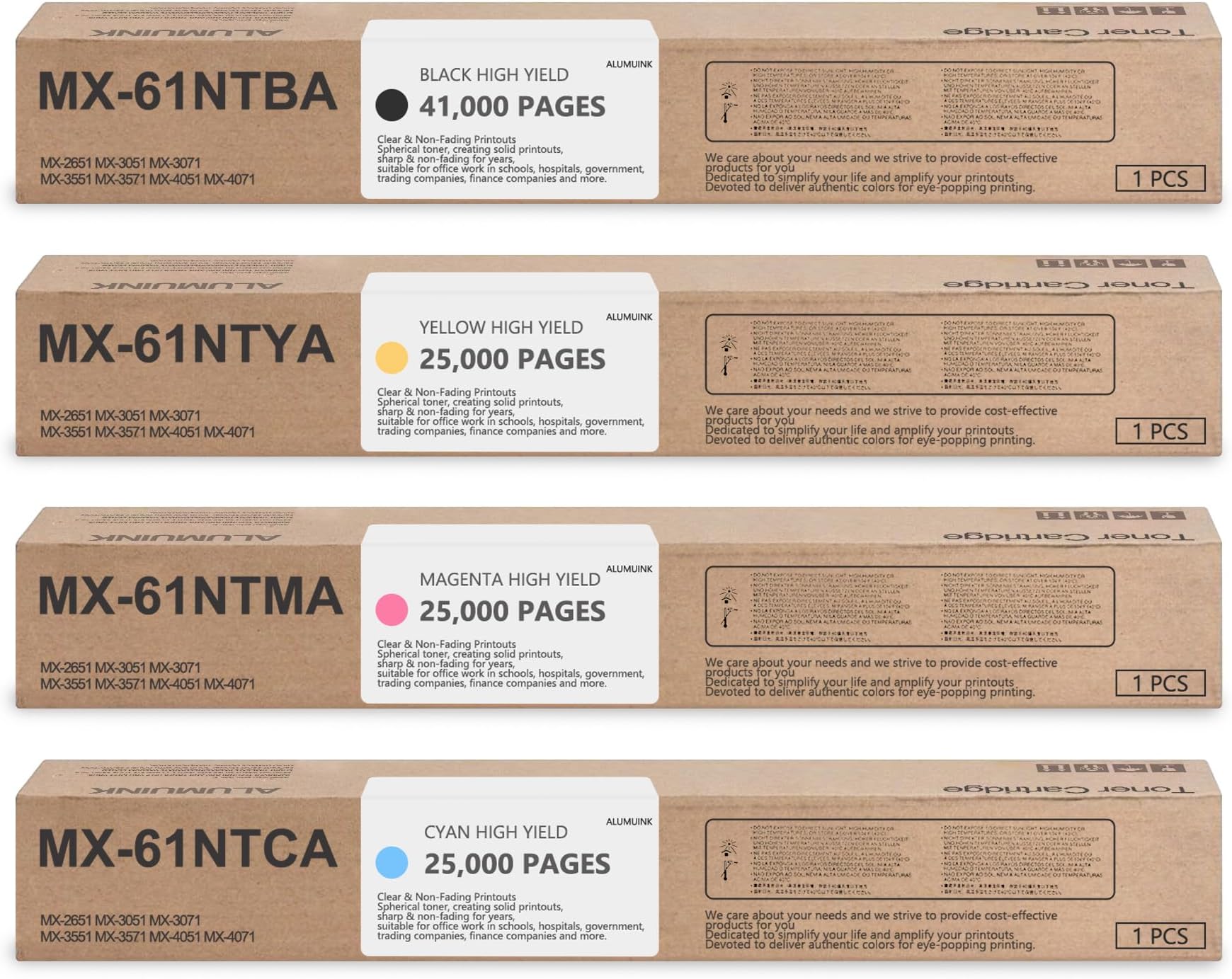 Amazon.com: SHARP MX-561NT MX-M2630 3050 3070 3550 3570 4050 5050 6050 ...