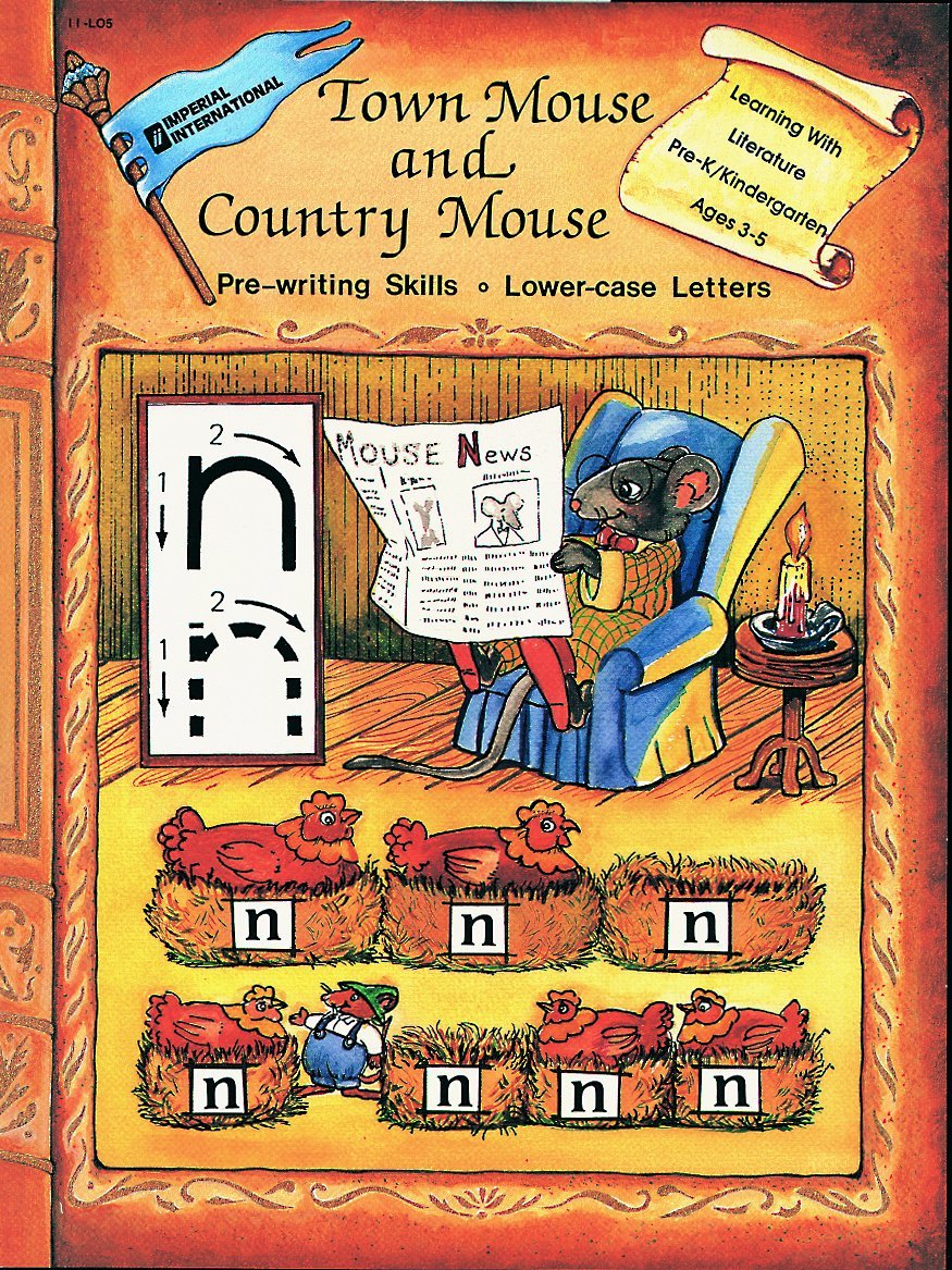 Town Mouse & Country Mouse Lower Case: Learning with Literature ...