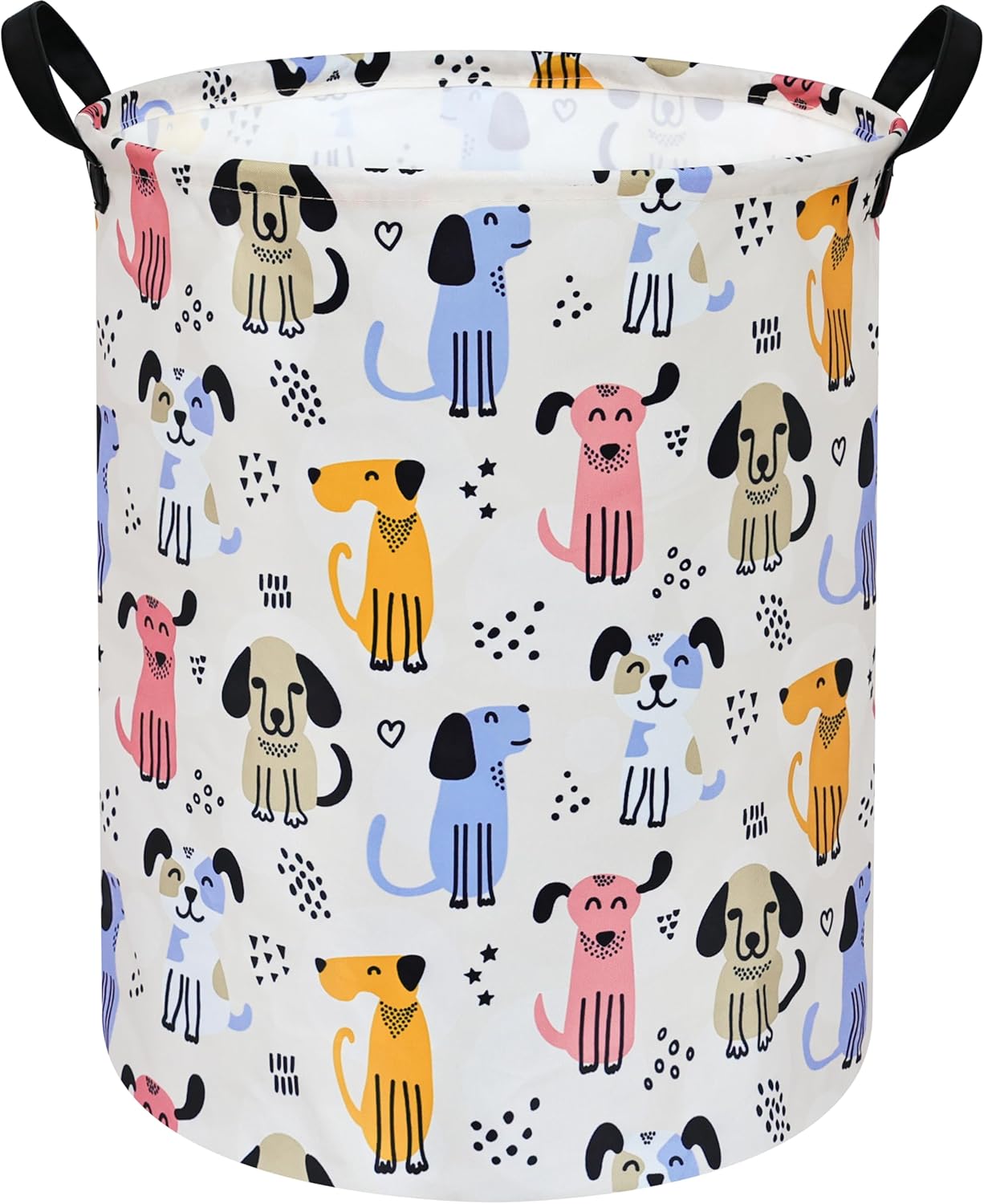 Amazon.com: DUYIY Round Laundry Hamper Storage Basket Laundry Organizer ...