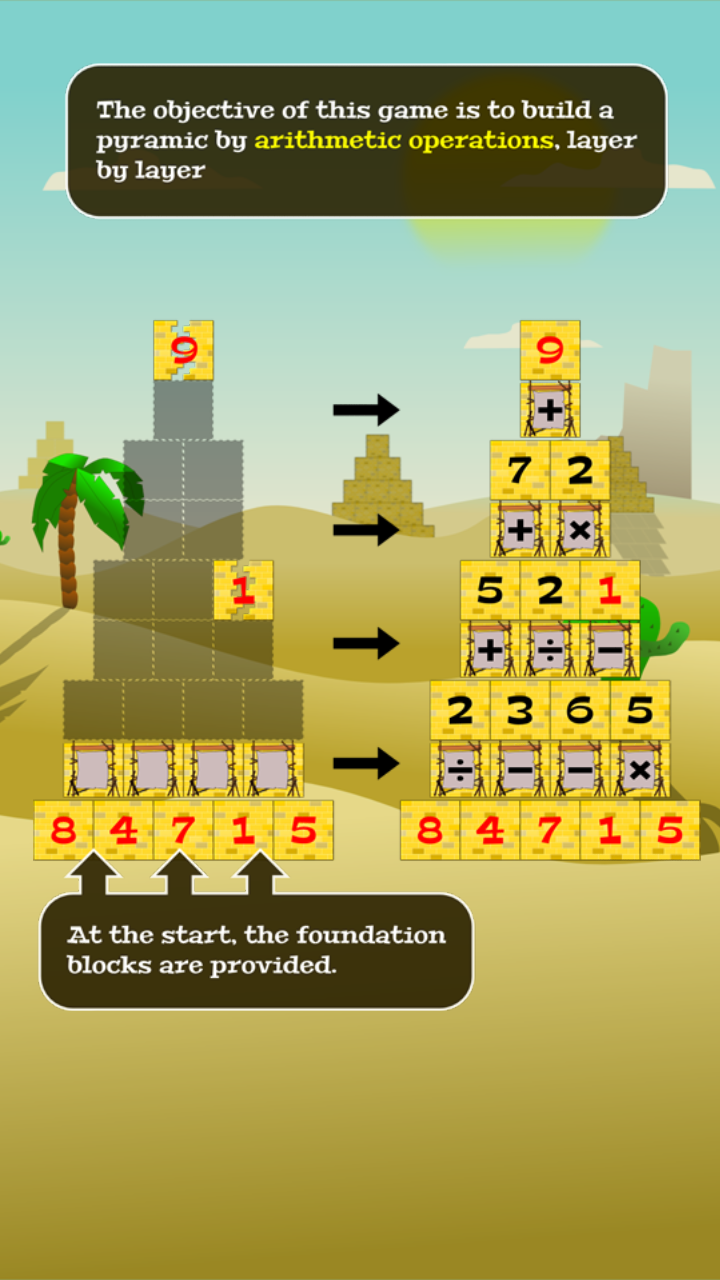 Number Pharaoh - Pyramid Building Maths Training Game - App on Amazon ...