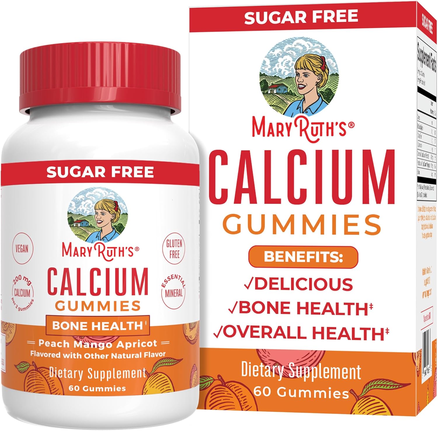 Amazon.com: MaryRuth Organics Calcium Supplement | Sugar Free | Calcium ...
