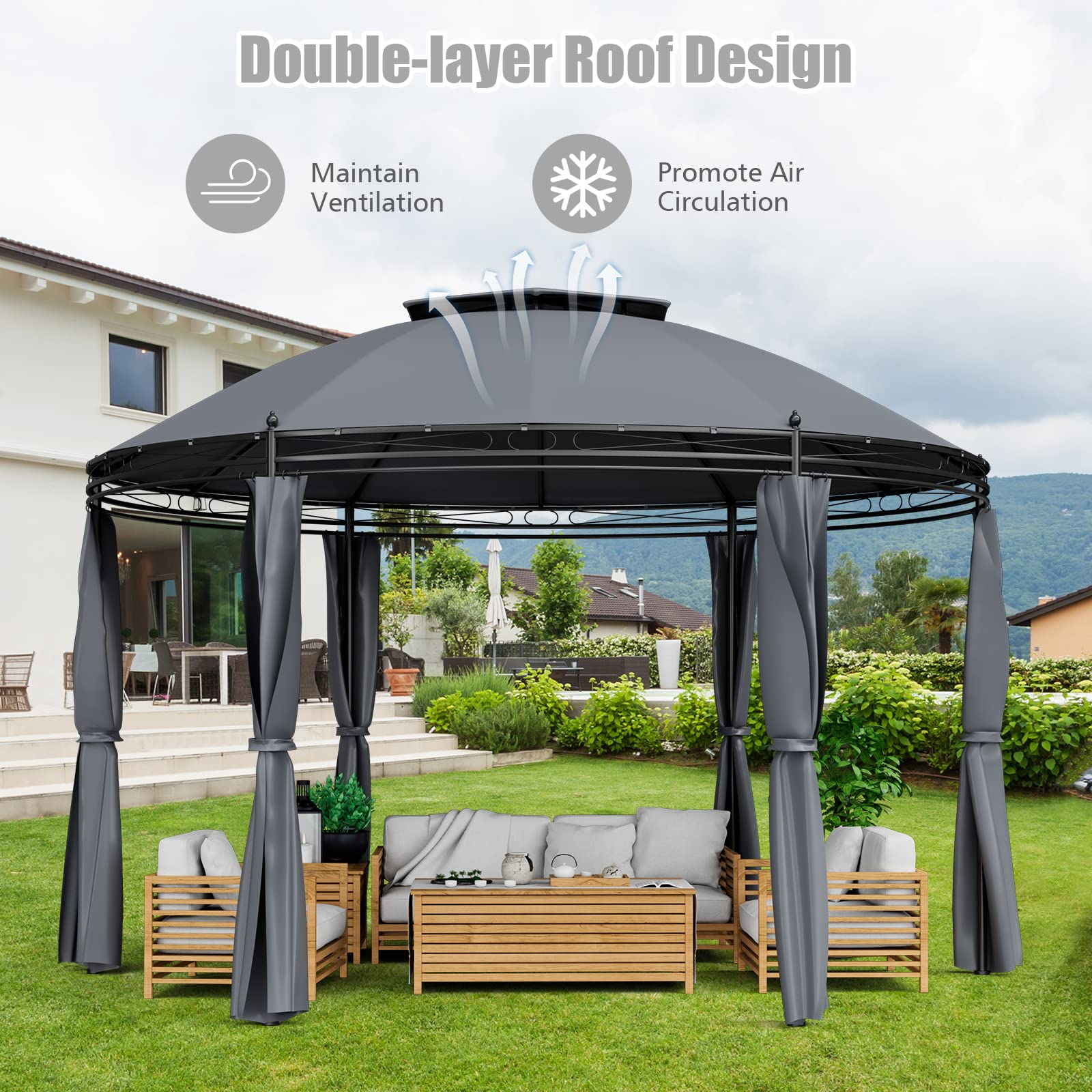 Round Patio Roof Designs Pergola Ideas Transform Your Garden Year
