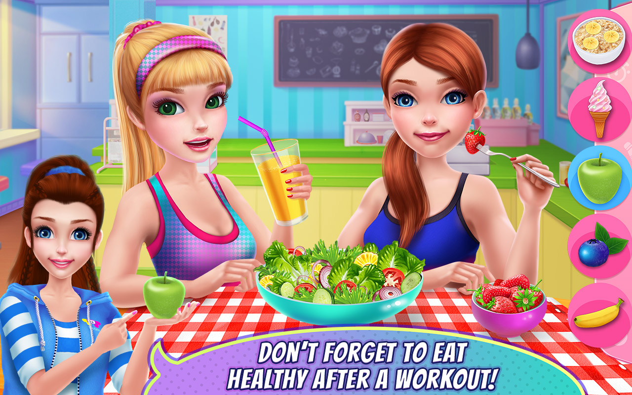 Fitness Girl - Dance and Play at the Gym - App on Amazon Appstore