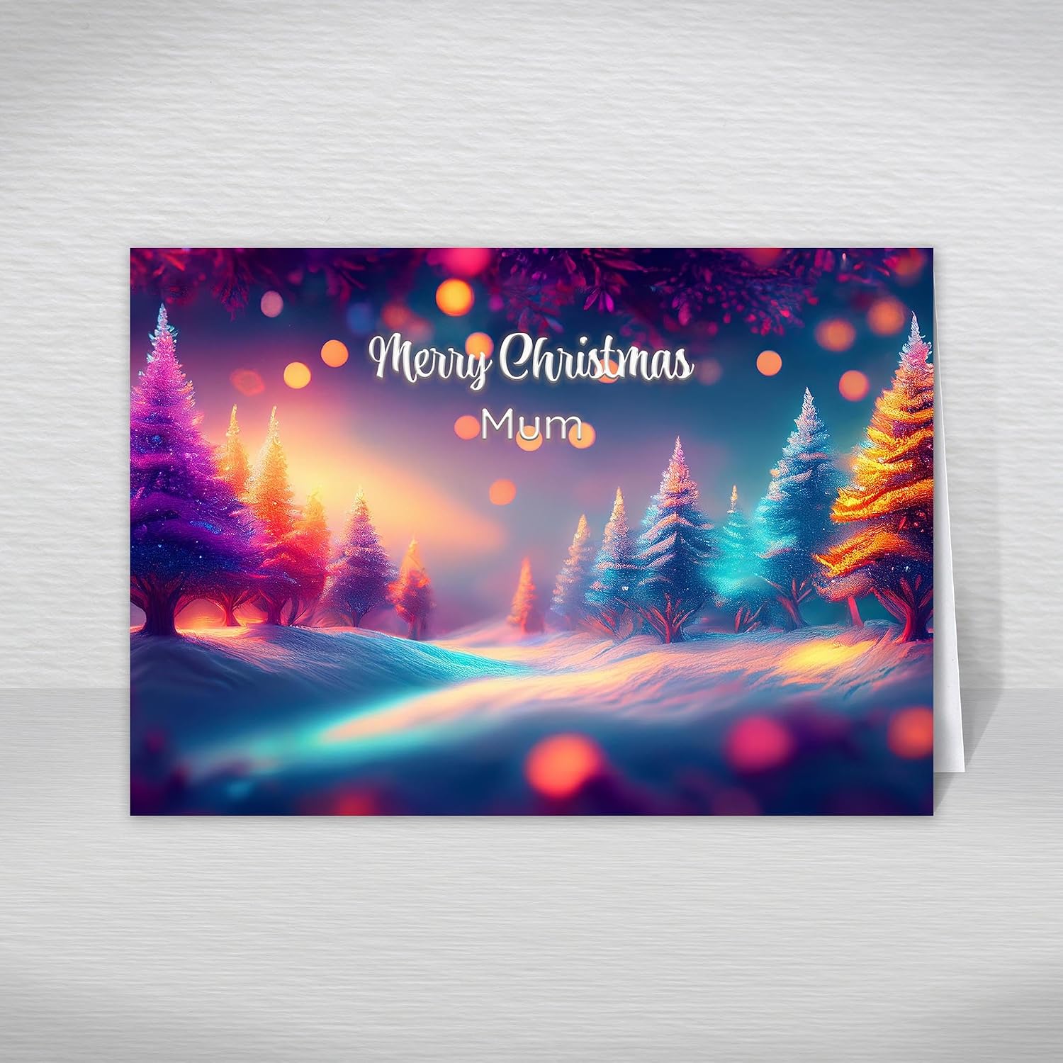 Mum Christmas Card, A5 Size Special Christmas Card for Mum, Mother, Mom ...