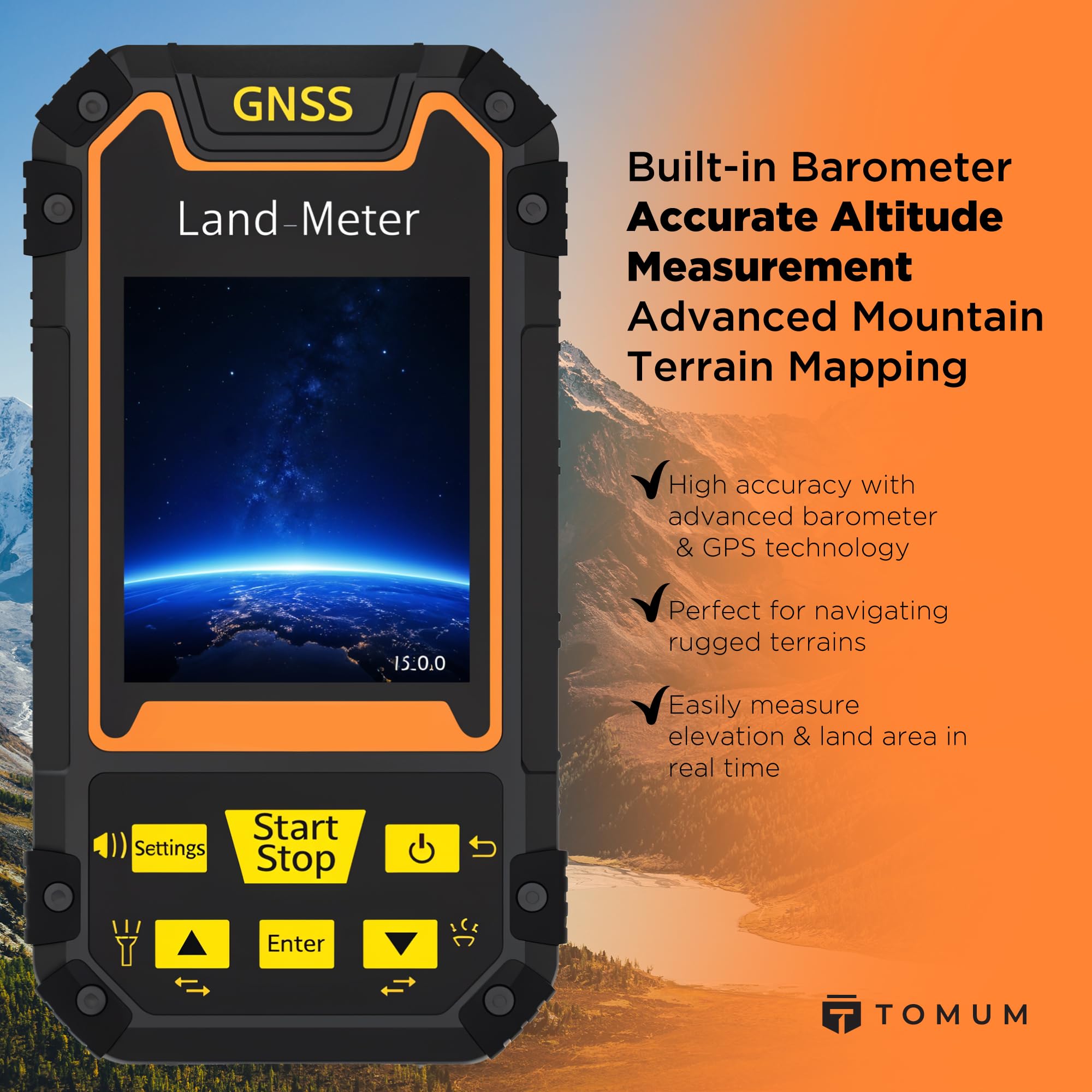 Snapklik.com : Handheld GPS Survey Equipment - GNSS Receiver Land Area ...