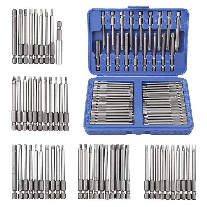 Buy Screwdriver Bit Set Sunsbell Security Bit Set Extra Long Magnetic ...