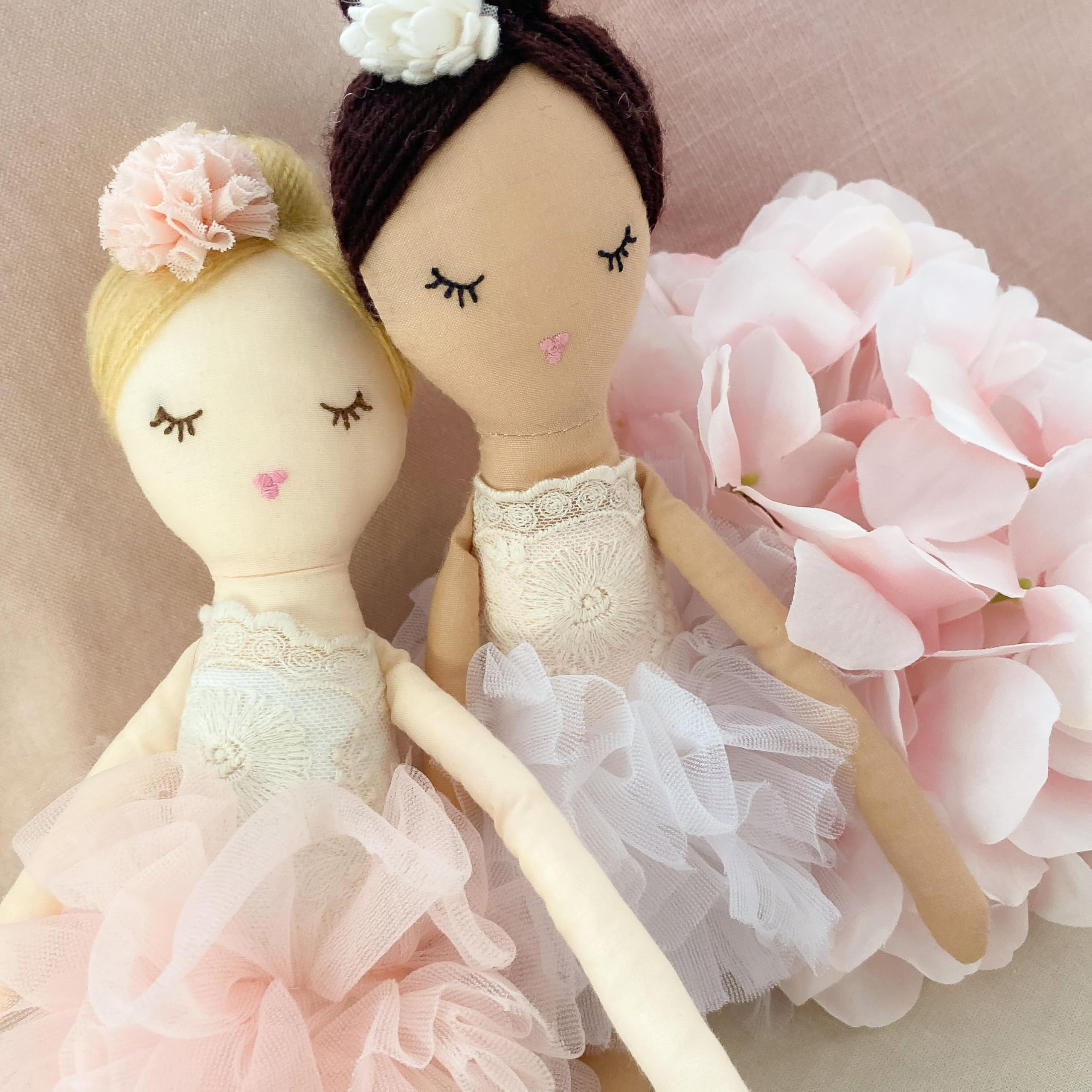 MON AMI Katrina The Ballerina Soft Doll – 15/38cm | Plush Ballerina ...