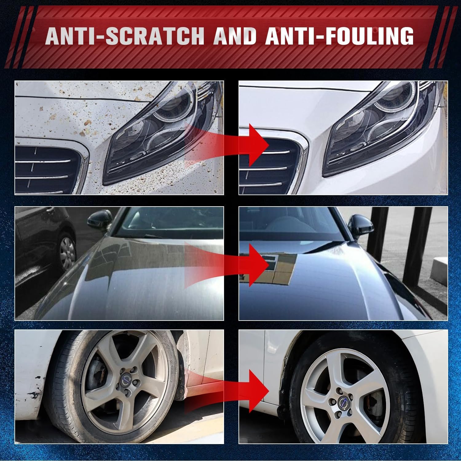 Fluxfade Car Scratch Spray P40 Nano Scratch Remover Spray - Instant ...