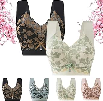 Senobra - Versatile Comfy Lift & Flex Lacy Bra Top, Blinky Charm ...