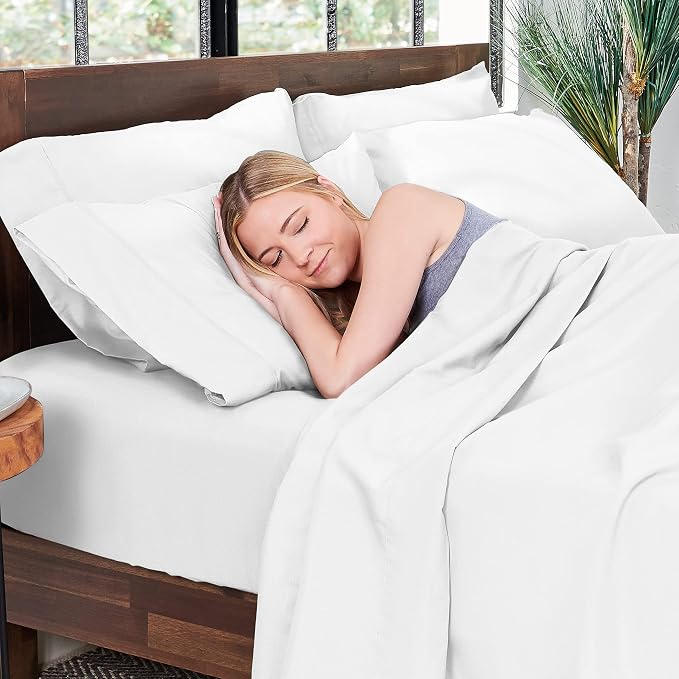 Amazon.com: Hotel Sheets Direct 100% Bamboo Sheets - California King ...