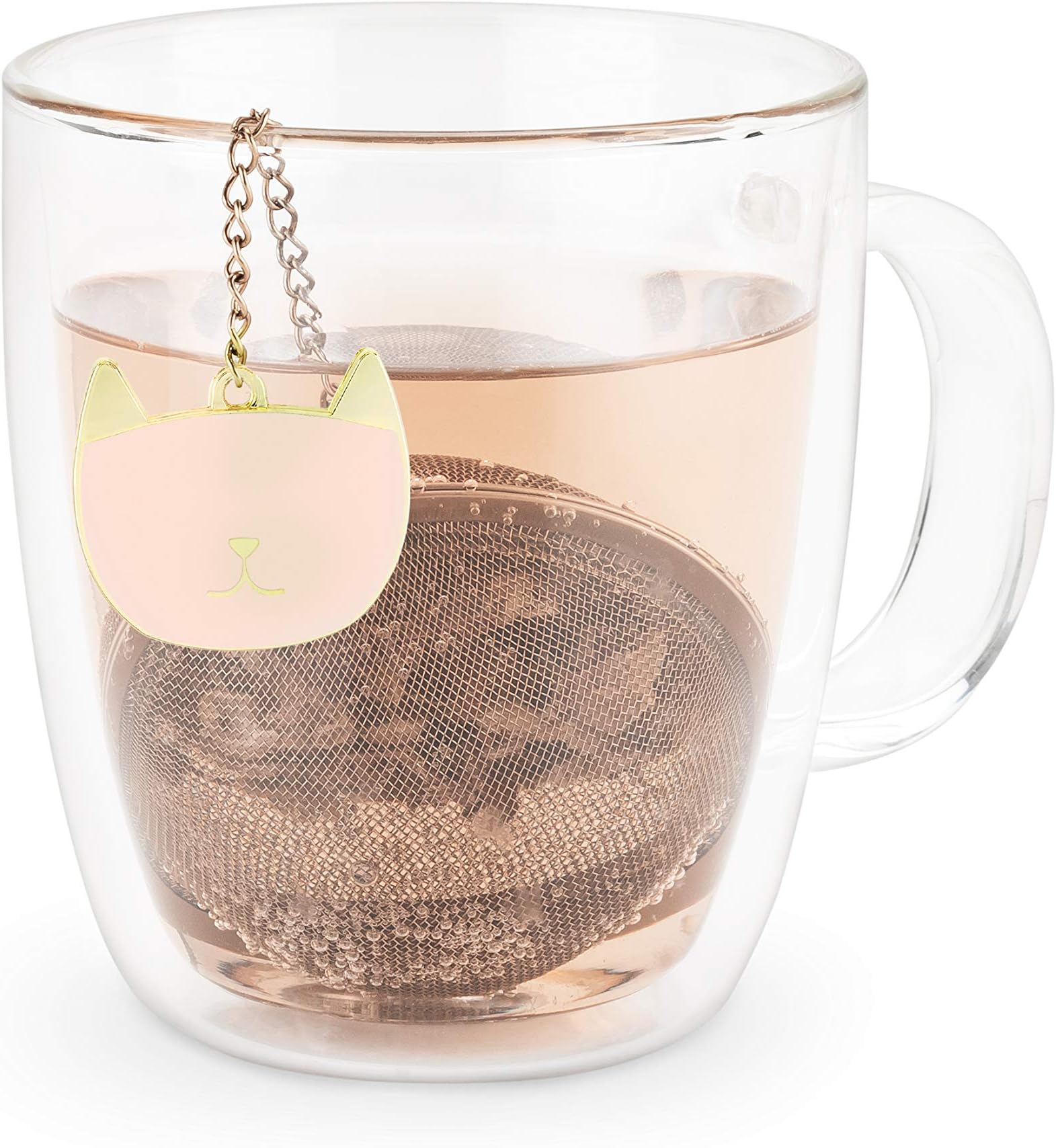 Amazon.com: Charming Tea Ball Infuser Strainer Colorful Cat: Home & Kitchen