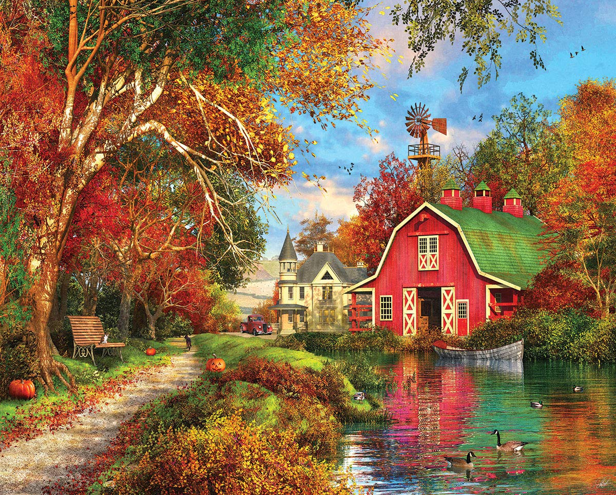 Autumn Barn
