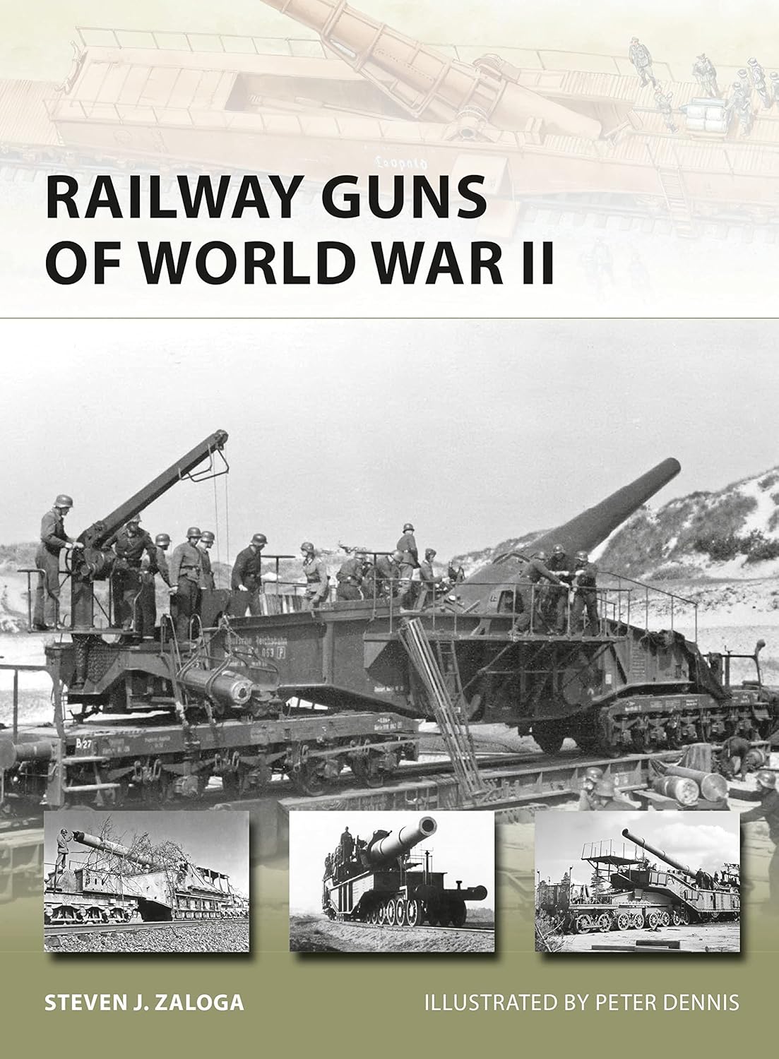 Amazon | Railway Guns of World War II (New Vanguard) | Zaloga, Steven ...
