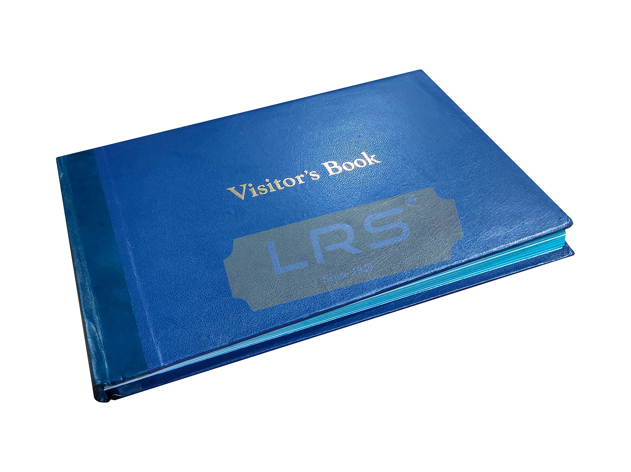 LRS Visitors Book Blue Color - Guest Information and Comments Journal ...