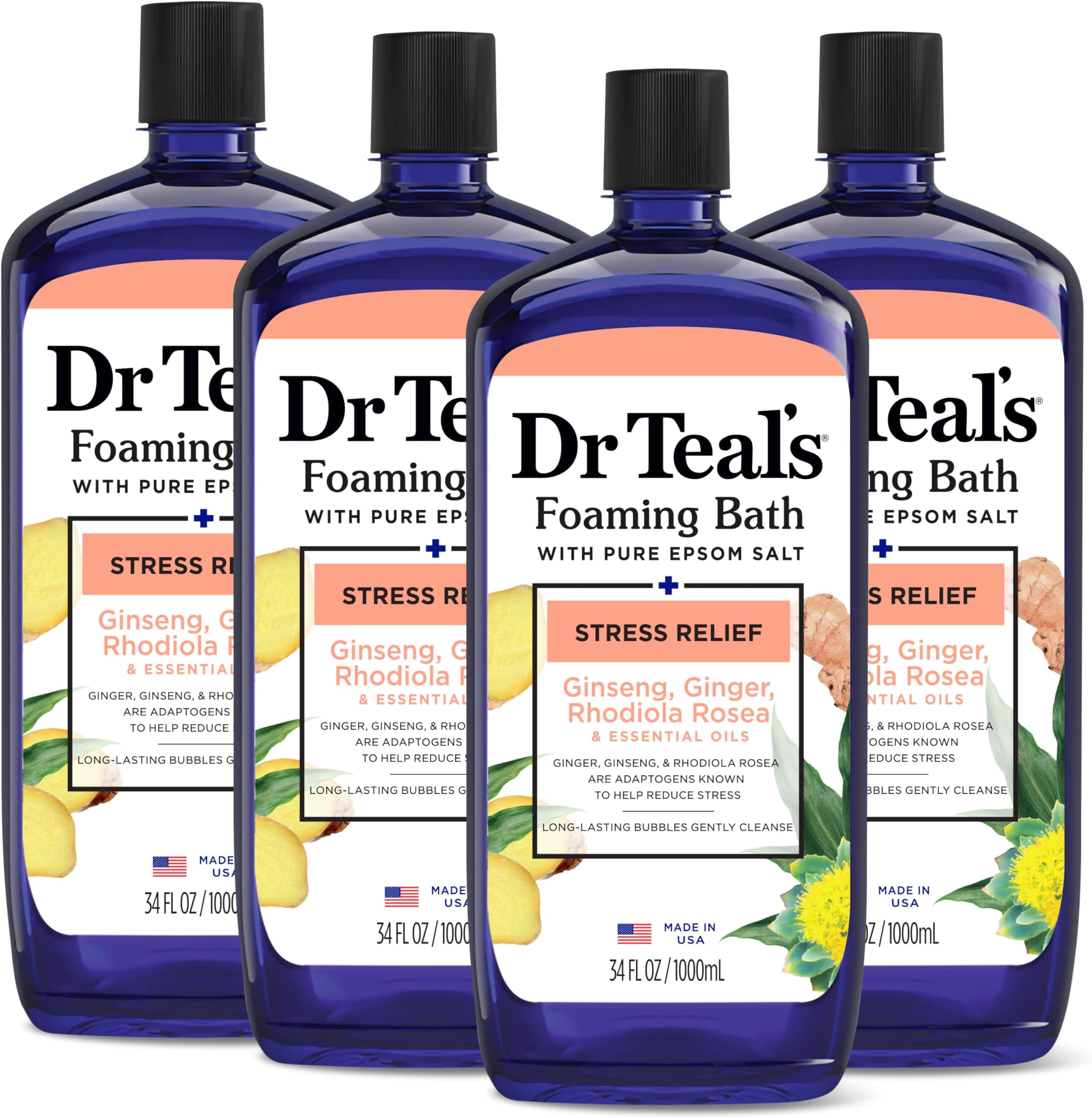 Amazon.com : Dr Teal's Foaming Bath Variety Gift Set (3 Pack, 102 fl oz ...