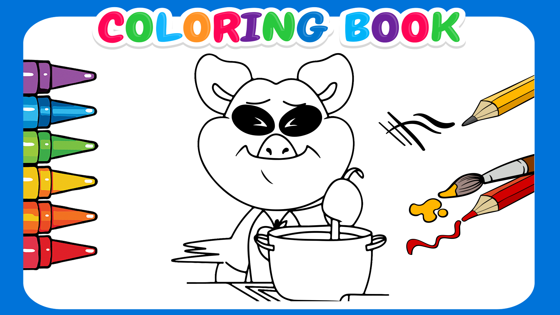 Coloring Book Smiling Critters - App on Amazon Appstore