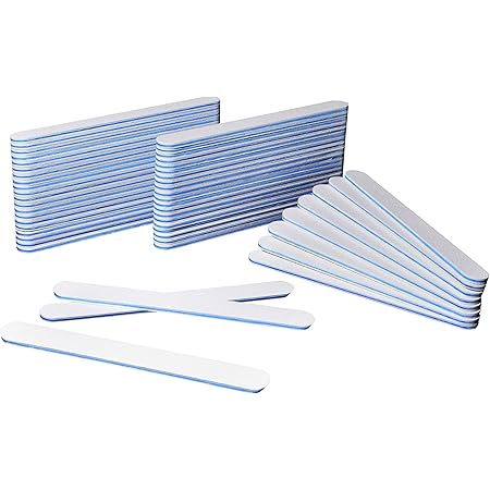 Amazon.com : Professional Nail Files Double Sided Emery Board 80/100 ...