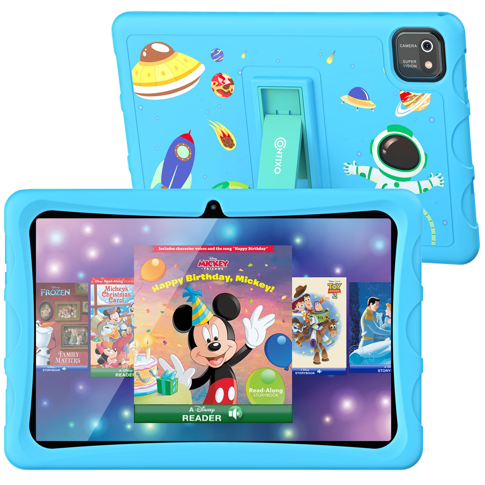 Amazon.com : Contixo K103 Kids Tablet - Tablet for Kids Toddler with 80 ...