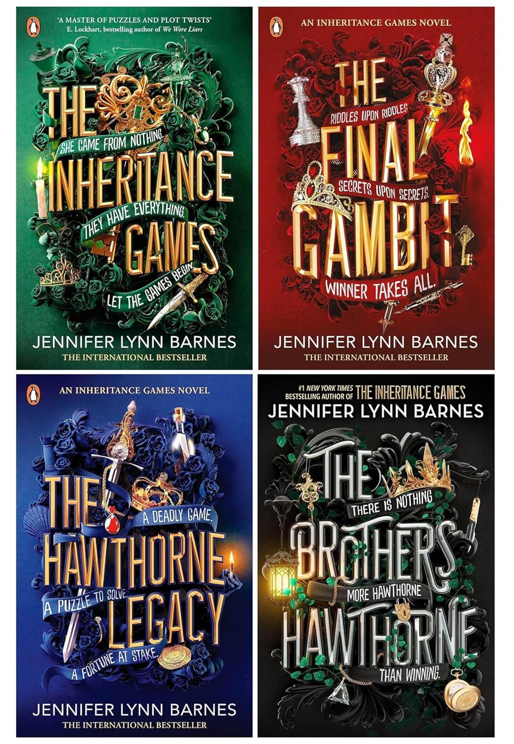 Amazon.com: The Inheritance Games Series Collection 4 Books Set By ...