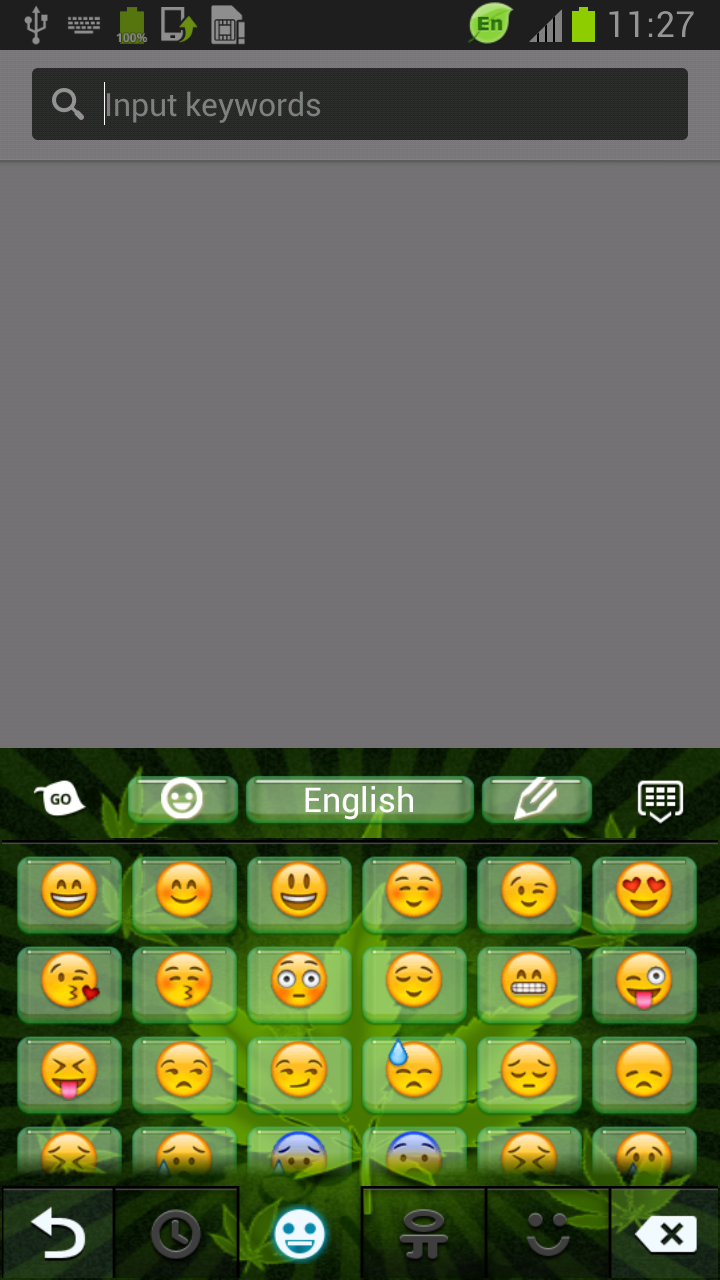 Keyboard Green Weed - App on Amazon Appstore