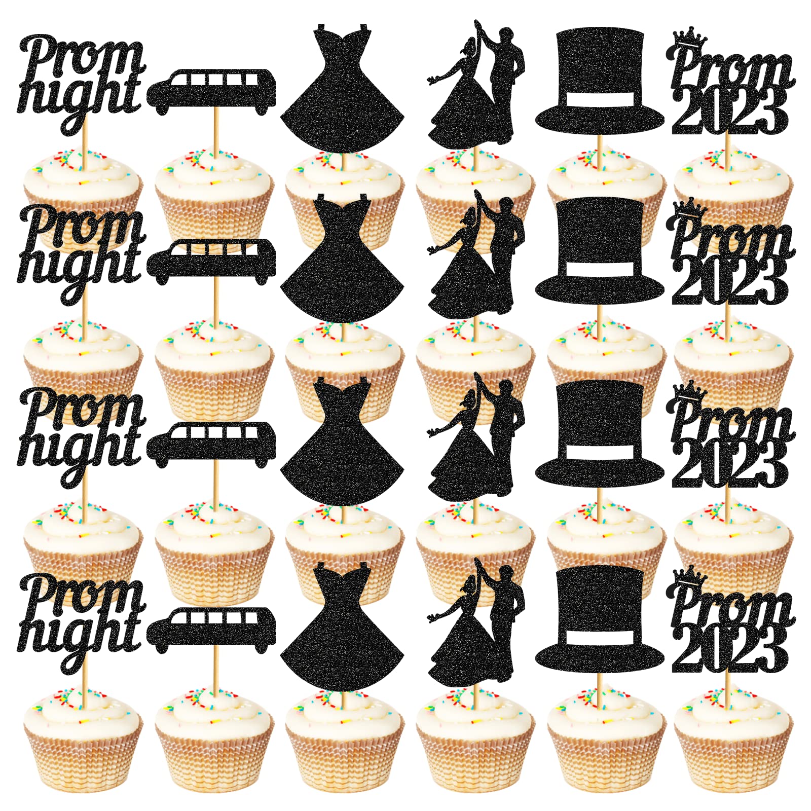 Prom Cupcakes