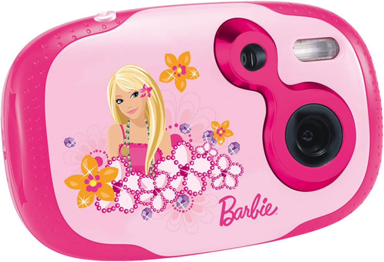 Lexibook 1.3 Megapixel Barbie Digital Camera with 8 MB Internal Memory ...