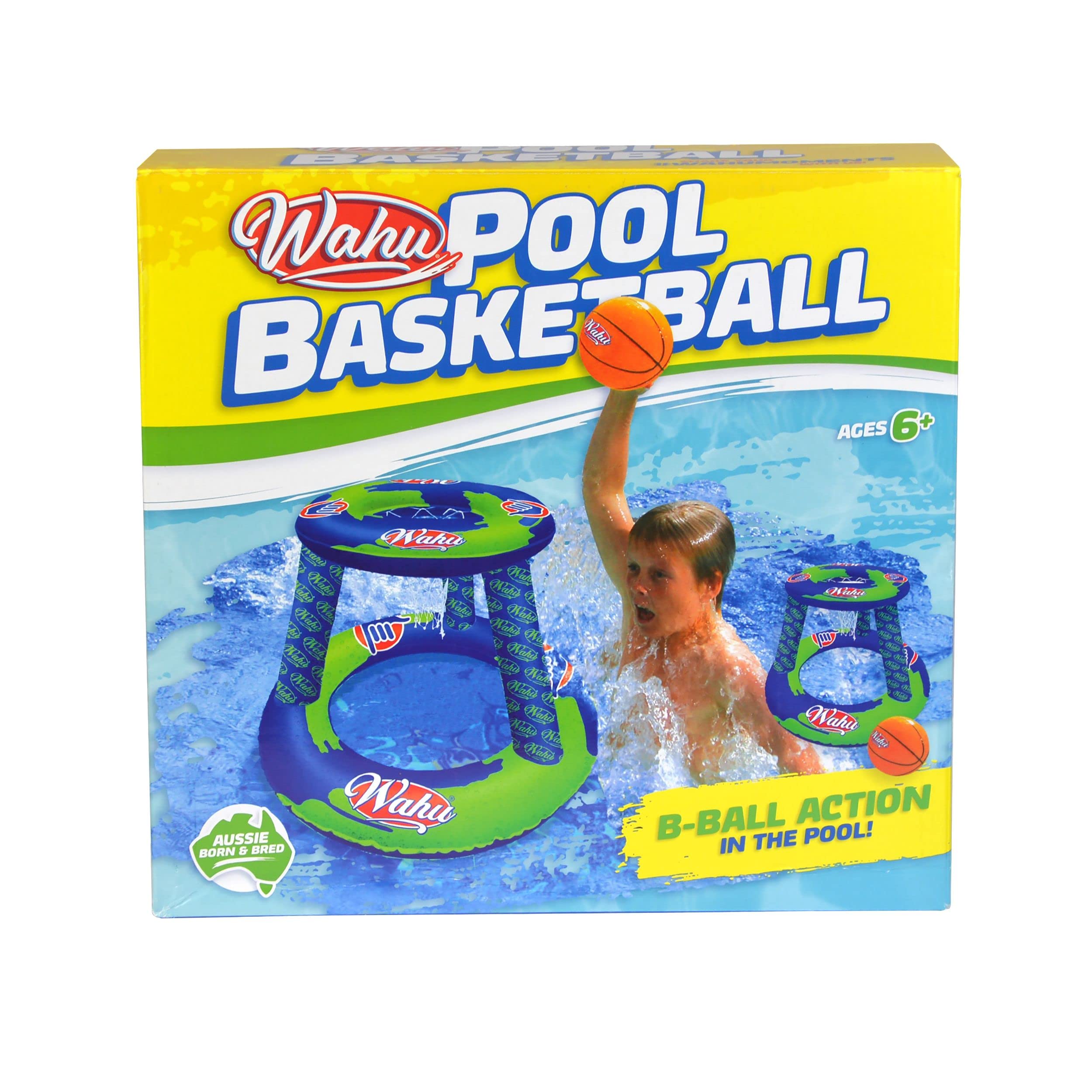 WAHU Pool Basketball Inflatable, Green/Blue : Amazon.com.au: Toys & Games