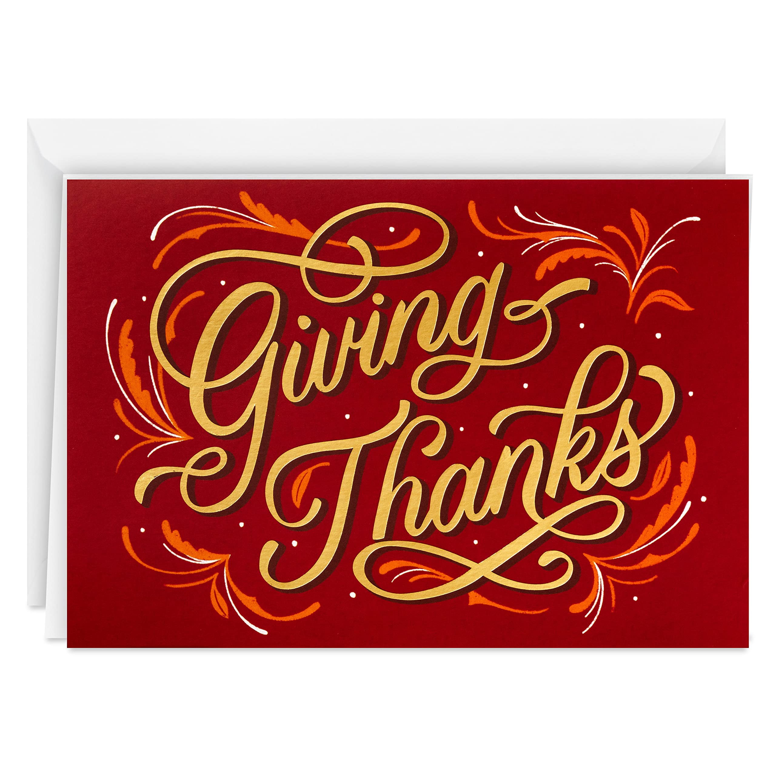 Amazon.com: Hallmark Thanksgiving Cards Pack, Giving Thanks (40 Cards ...