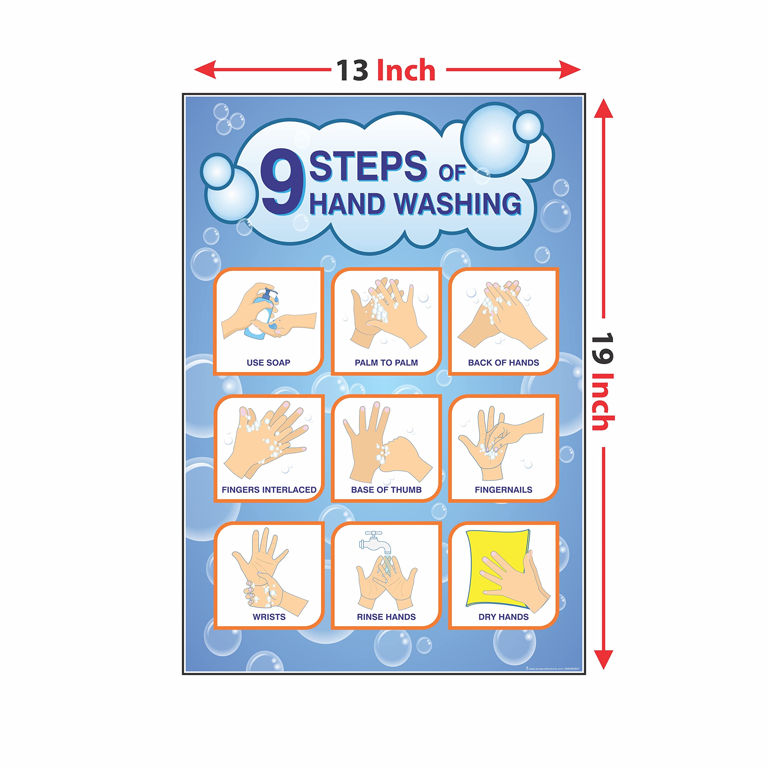 Hand Washing Poster For Nurses Nursing Skills Hand Washing Soap And