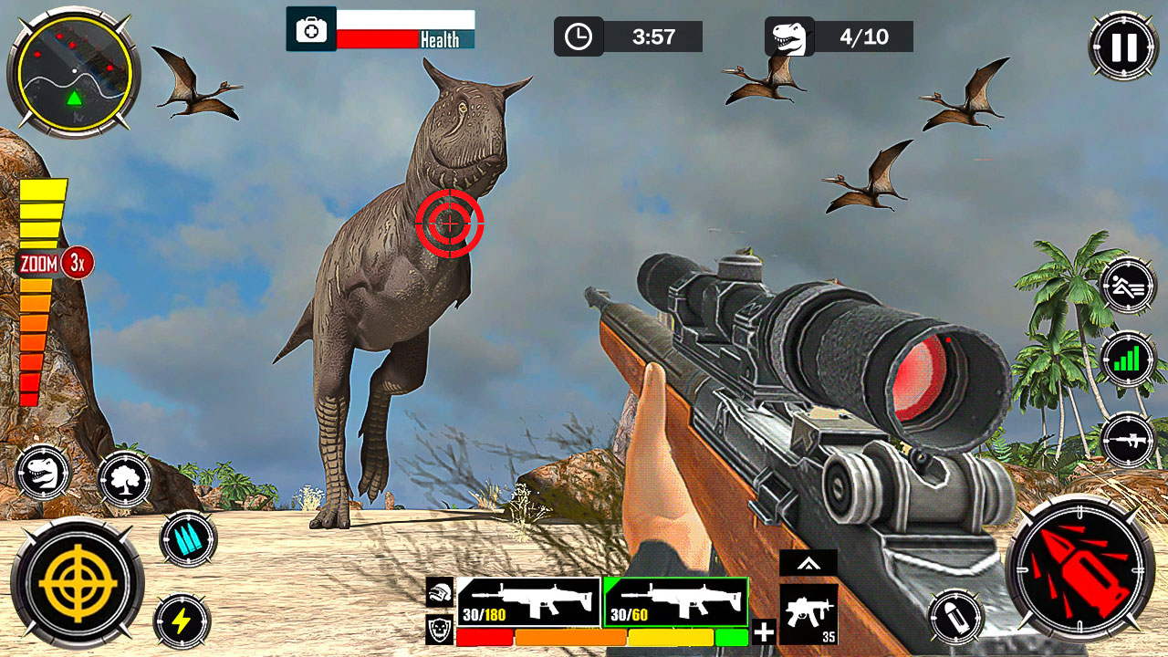 Dinosaur Hunter Game 2025: Wild Dino World Hunting Games - App on ...
