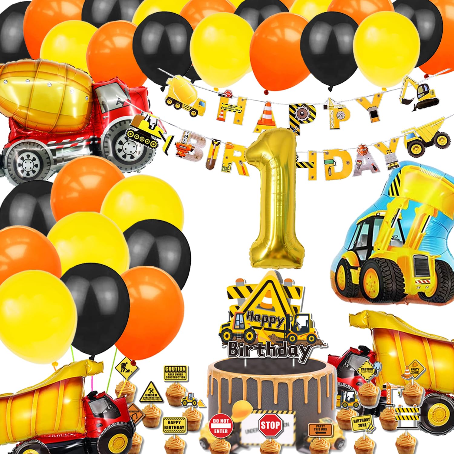 Construction Birthday Party Supplies Canada Construction Cupcake