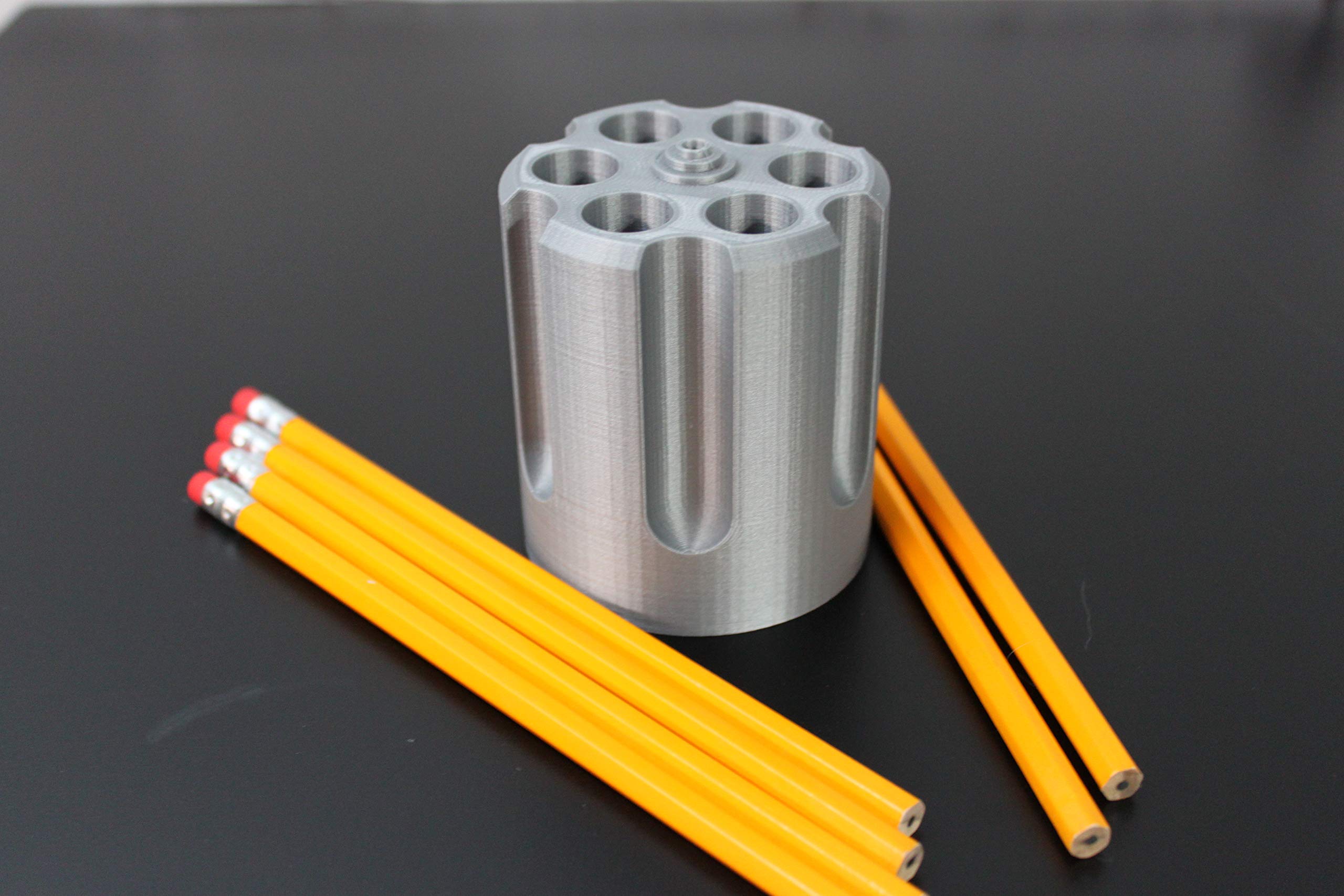 Amazon.com : Revolver Gun Cylinder Pencil/Pen Holder - Uniquely ...