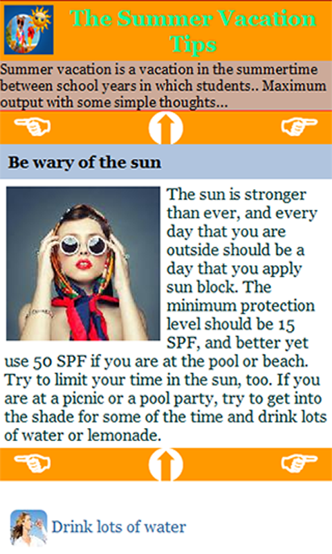 Summer Vacation Ideas For Programs