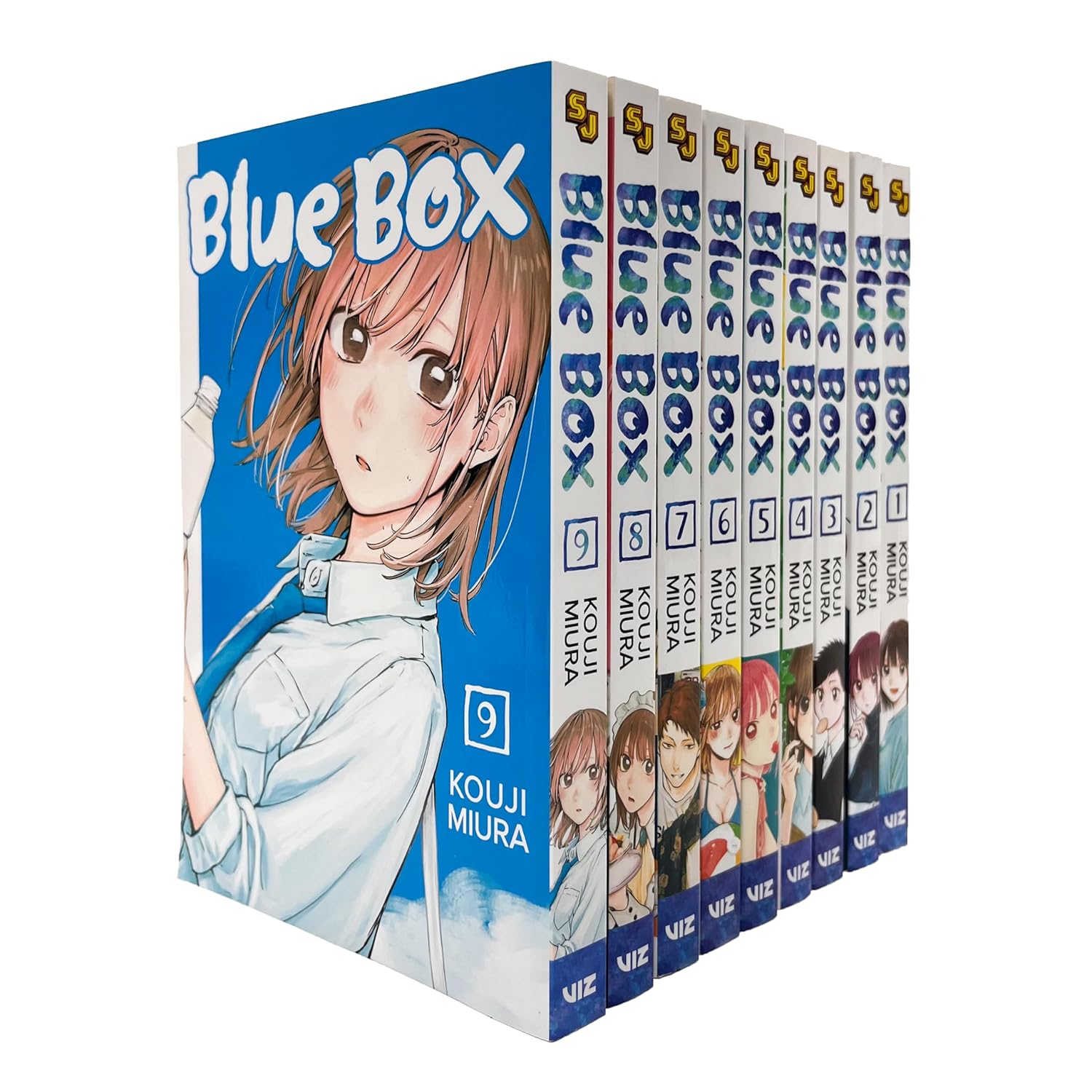 Blue Box Volume 1-9 Series 9 Books Collection Set by Kouji Miura : Kouji Miura: Amazon.co.uk: Books