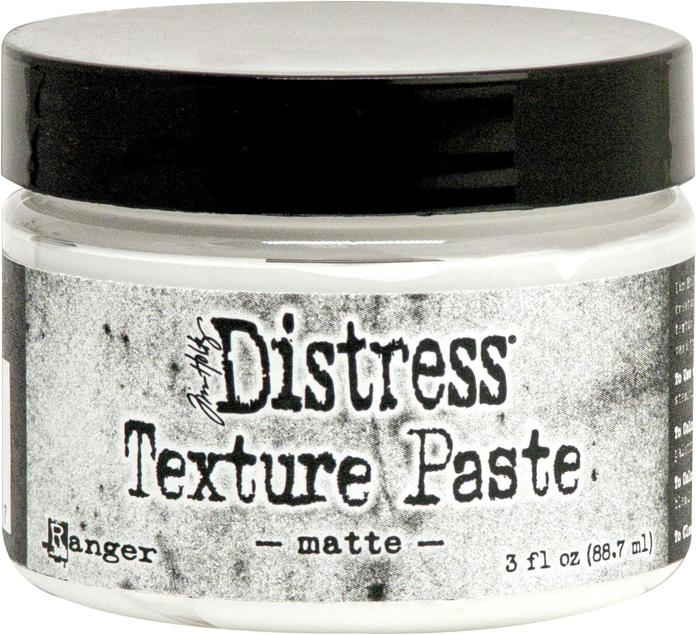 Amazon.com: Tim Holtz - Ranger TEXTURE PASTE 3OZ MATTE, us:one size