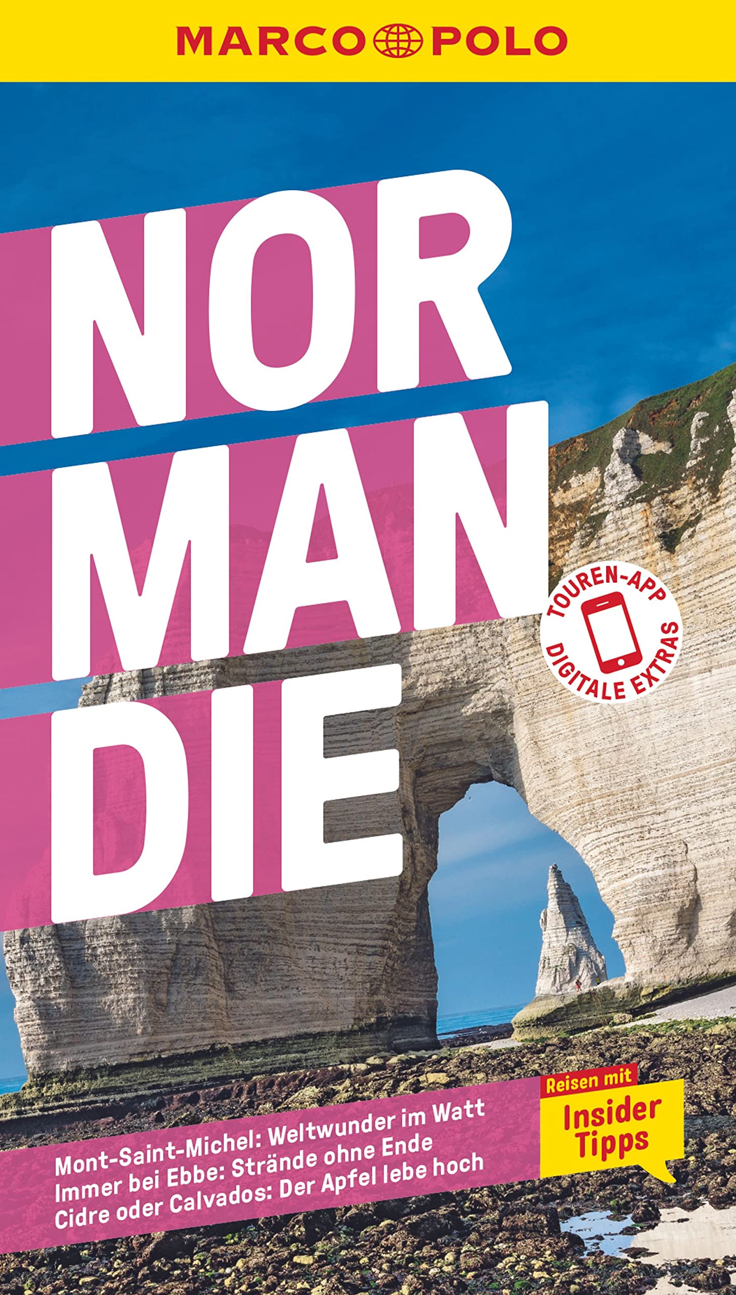 Amazon.co.jp: MARCO POLO Reisefuehrer Normandie: Reisen mit Insider ...