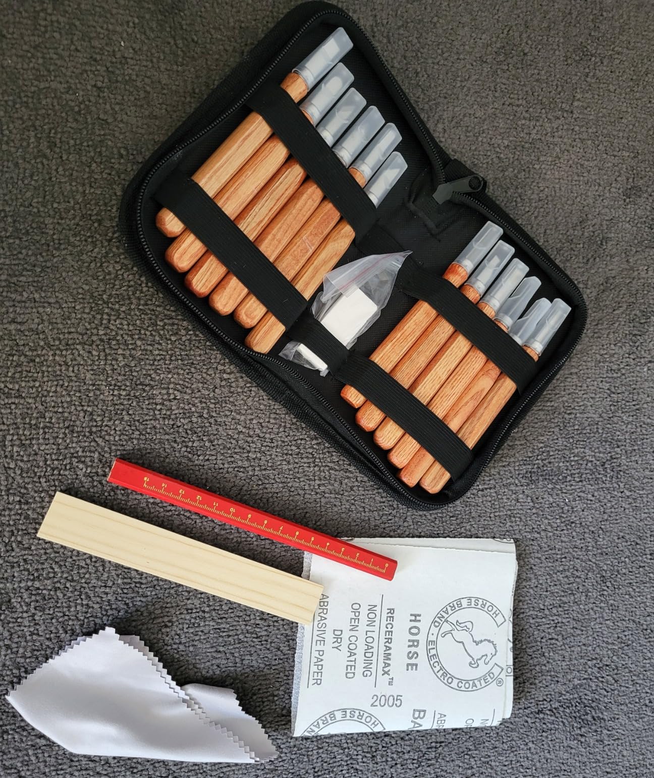 AUGSUN Wood Carving Tool Set - 20 PCS Hand Carving Tool Set for DIY ...